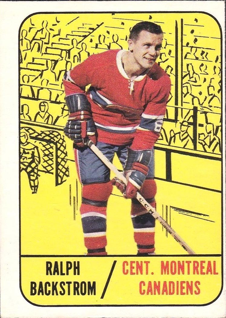 Ralph Backstrom 1967-68 Topps 67 Ralph Backstrom 1967-68 Topps 67