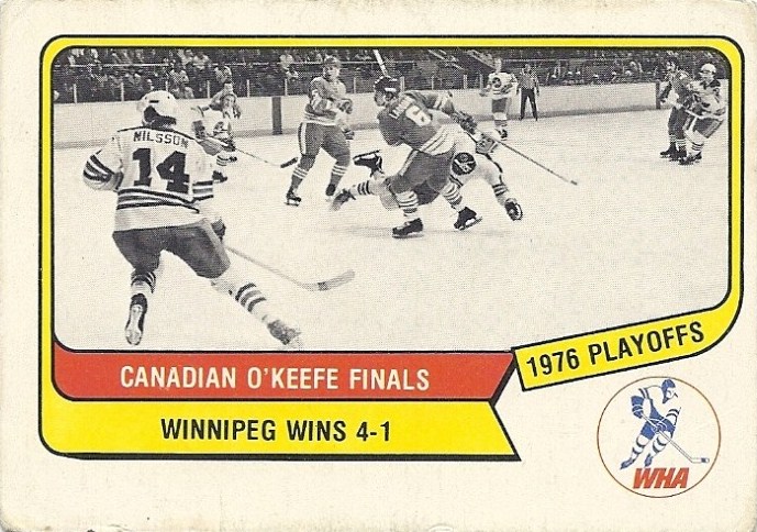 1976 77 O Pee Chee Wha Road To The Avco Cup