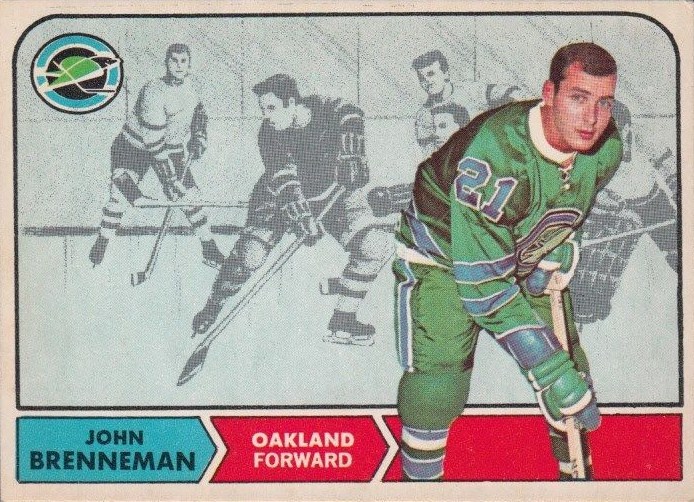 John Brenneman 1968-69 O-Pee-Chee 83