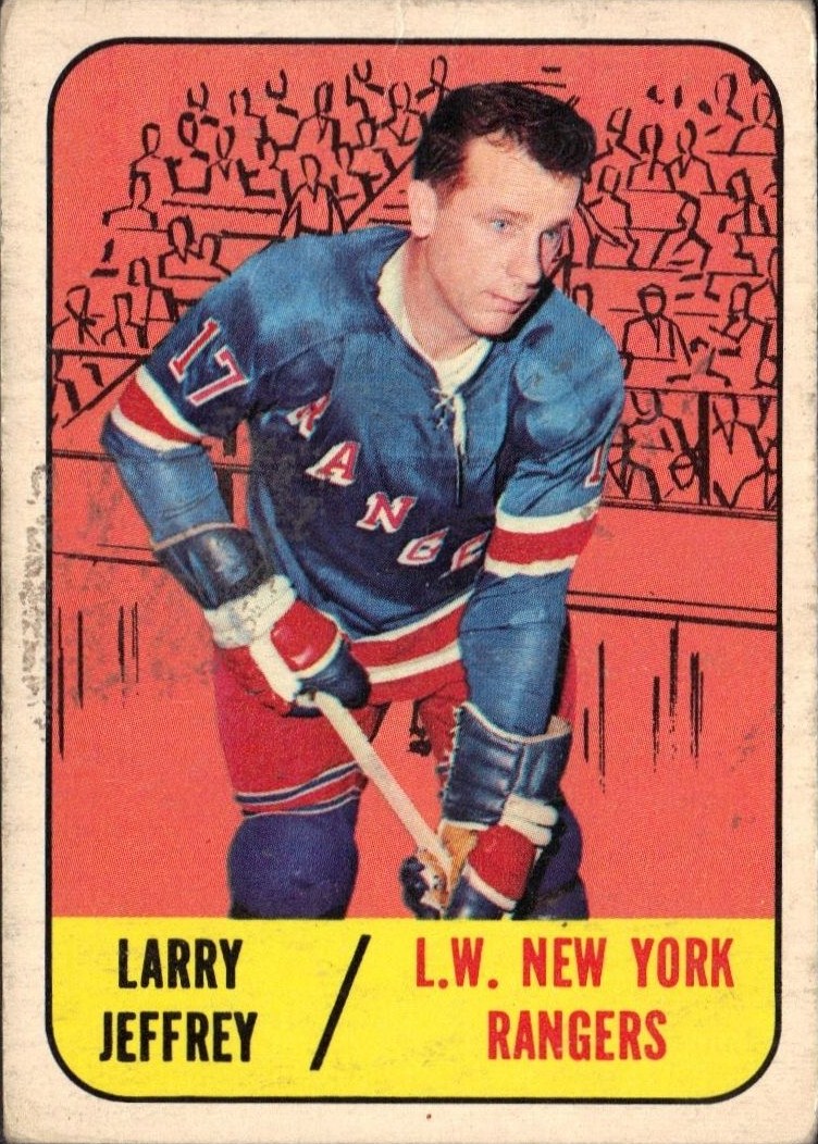 Larry Jeffrey 1967-68 Topps 21