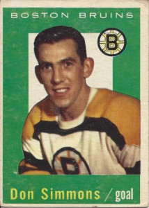 Don Simmons: Outstanding Stanley Cup Goaltending Relief