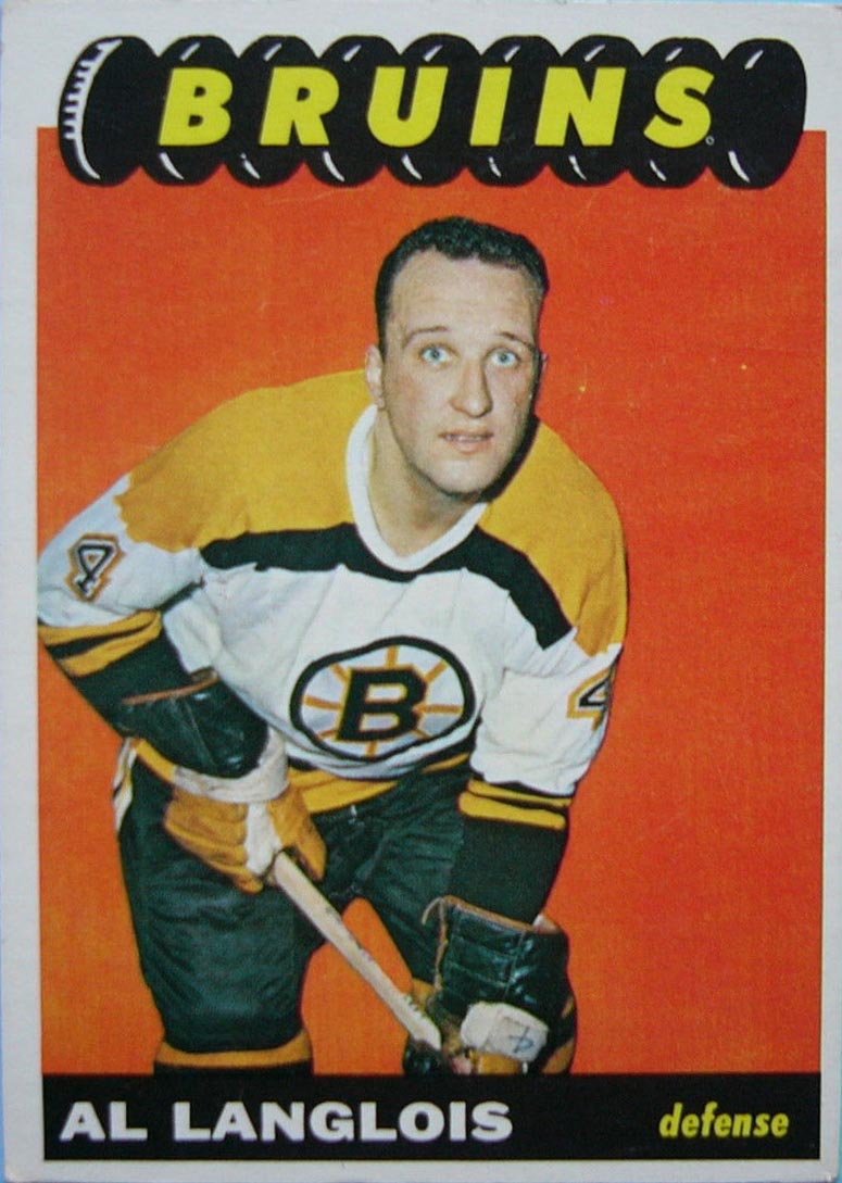 Al Langlois 1965-66 Topps 33